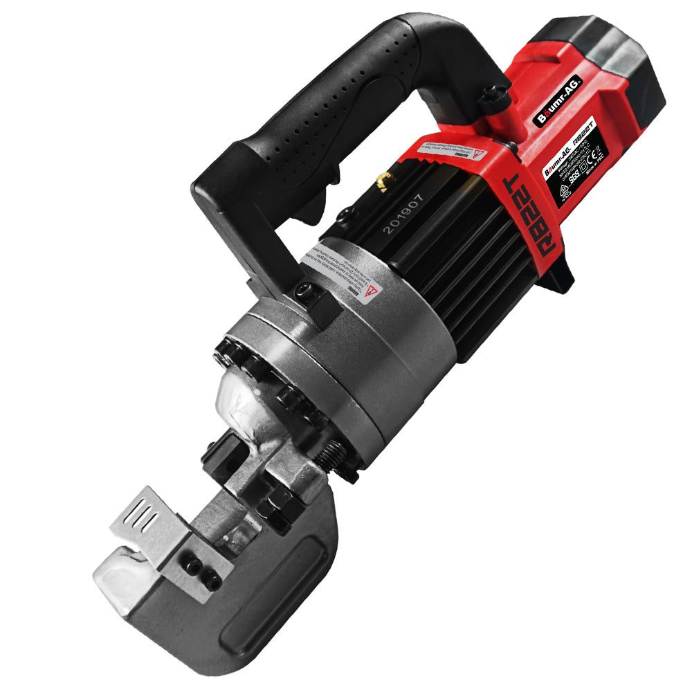 Baumr-AG 950W 22mm Rebar Cutter Electric Hydraulic Reo Bar Portable Ma ...