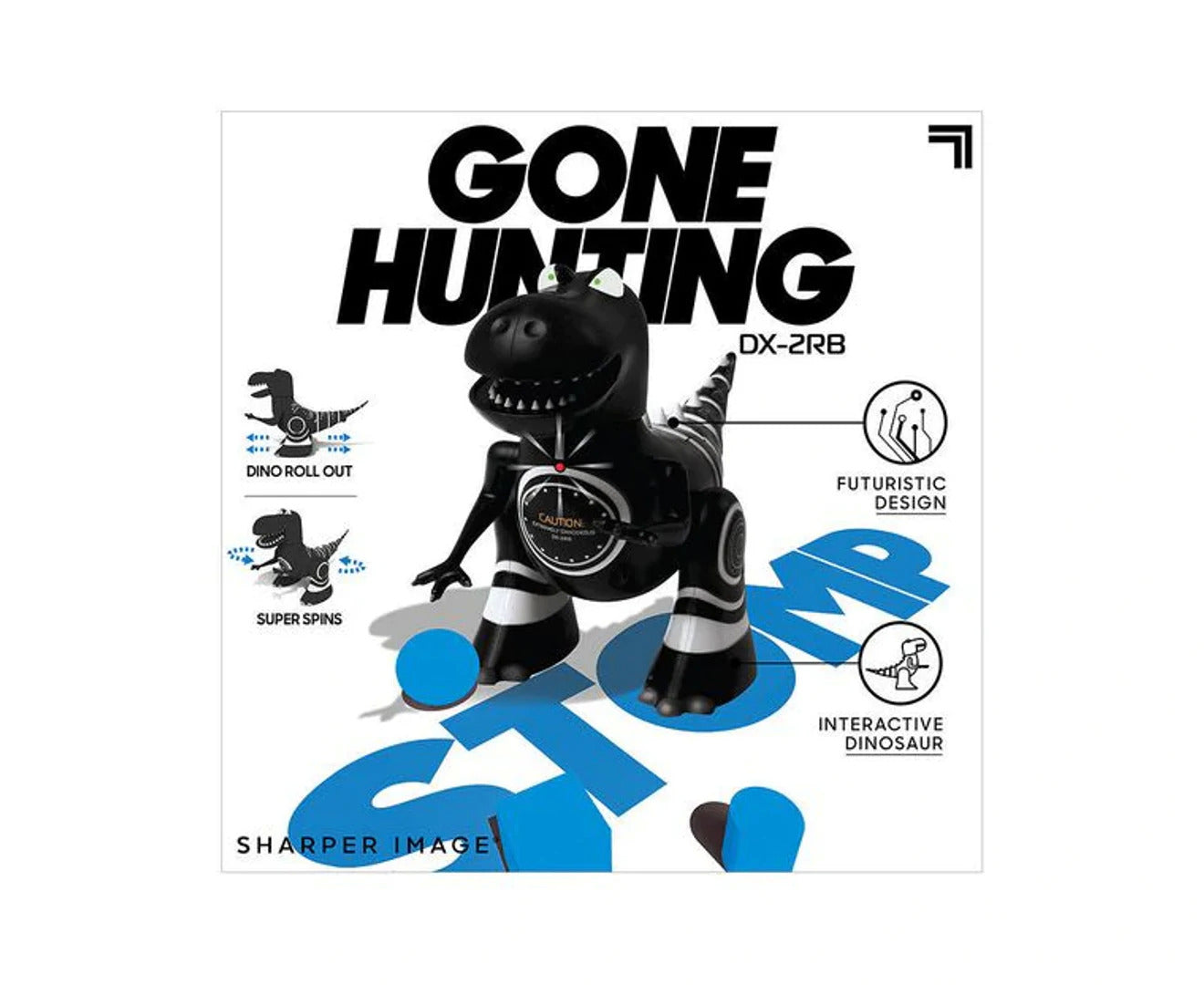 Sharper Image - RC Robotic Robotosaur Mini - Black exclusive at – LifeStylz