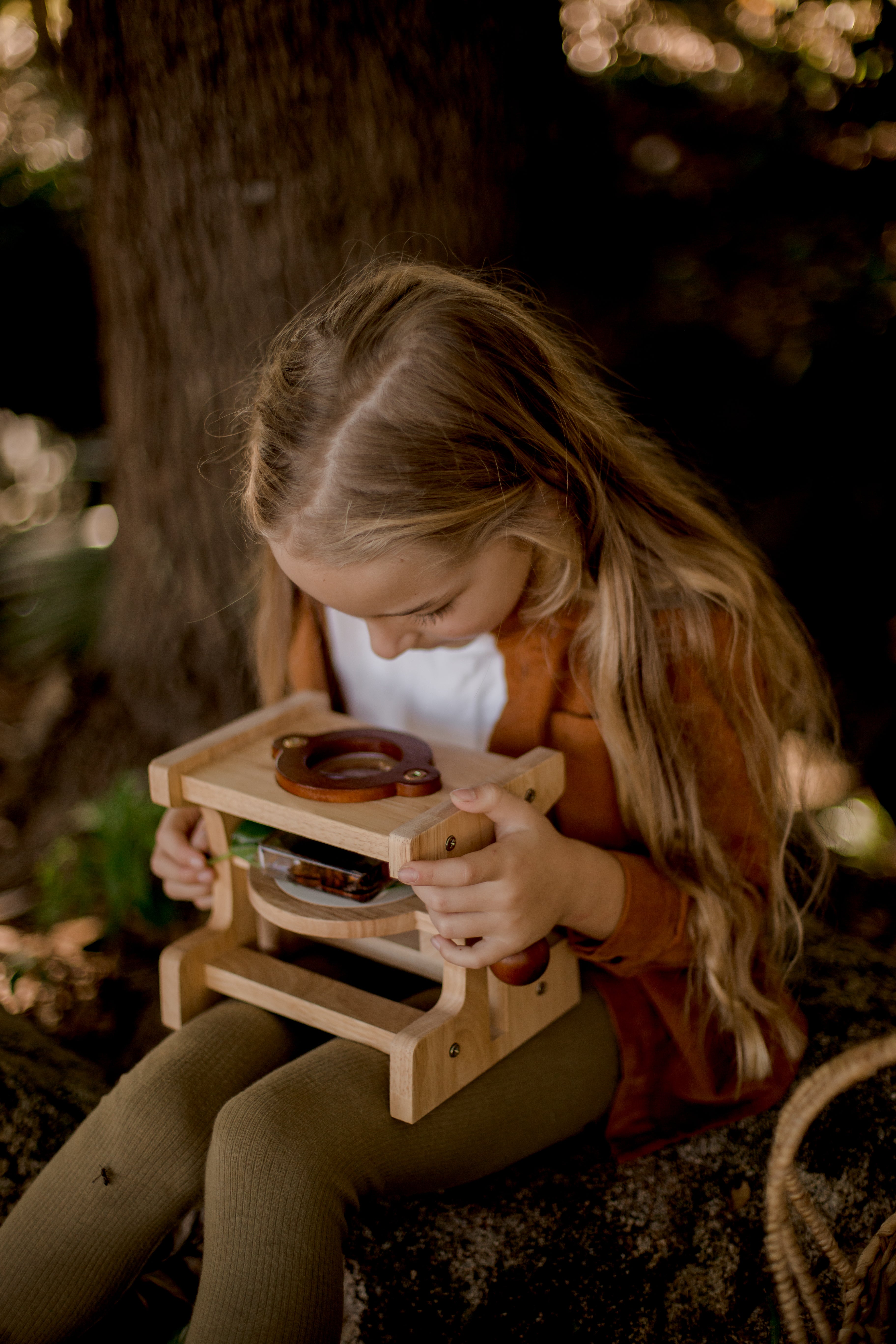 Wooden Microscope exclusive at LifeStylz